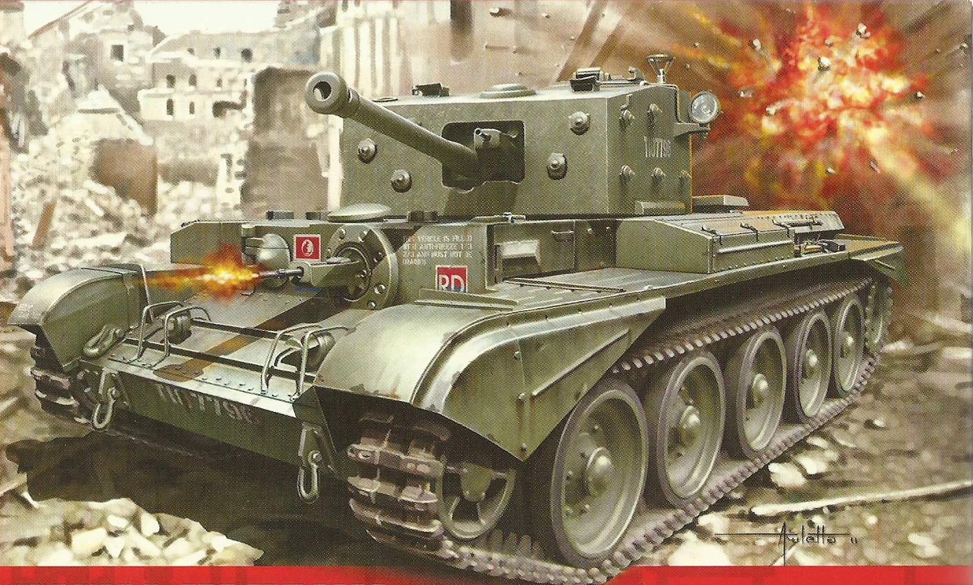 Snail's tank: 克倫威爾巡航坦克(A27M_cromwell tank)