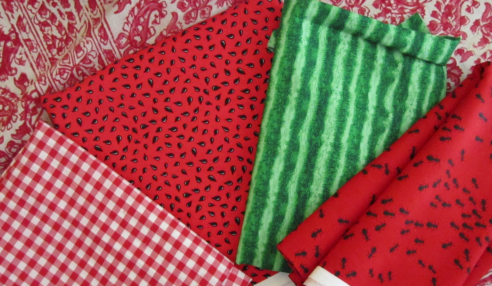 Cherry's Prairie Primitives: My Ant Fabric Came!!