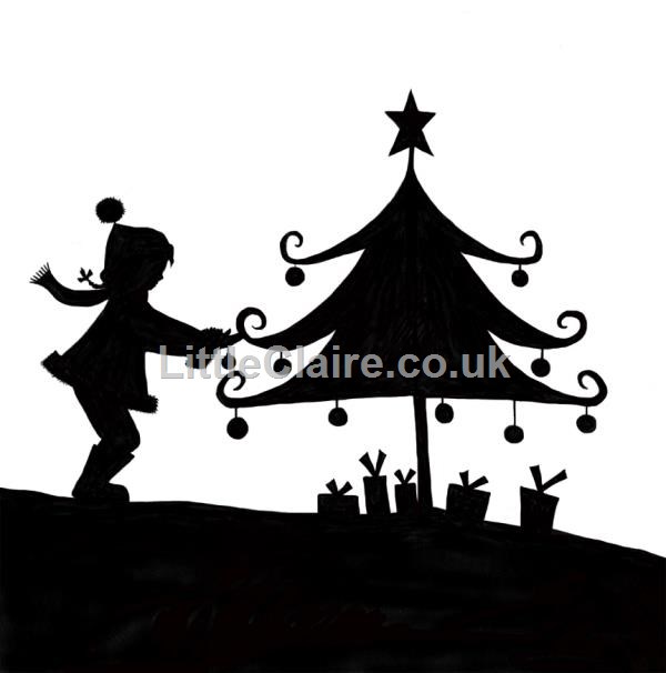 Little Claire's Designs: New Christmas Silhouette stamps