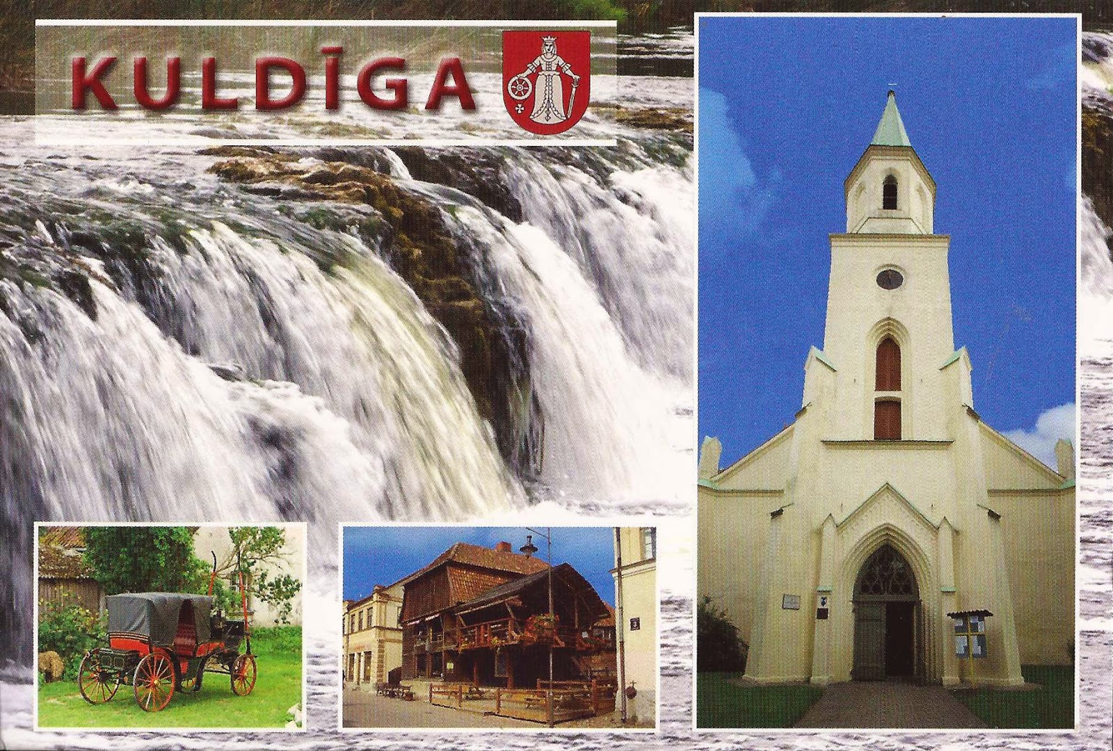 Waterfalls in Kuldīga | Latvia ~ A Journey of Postcards