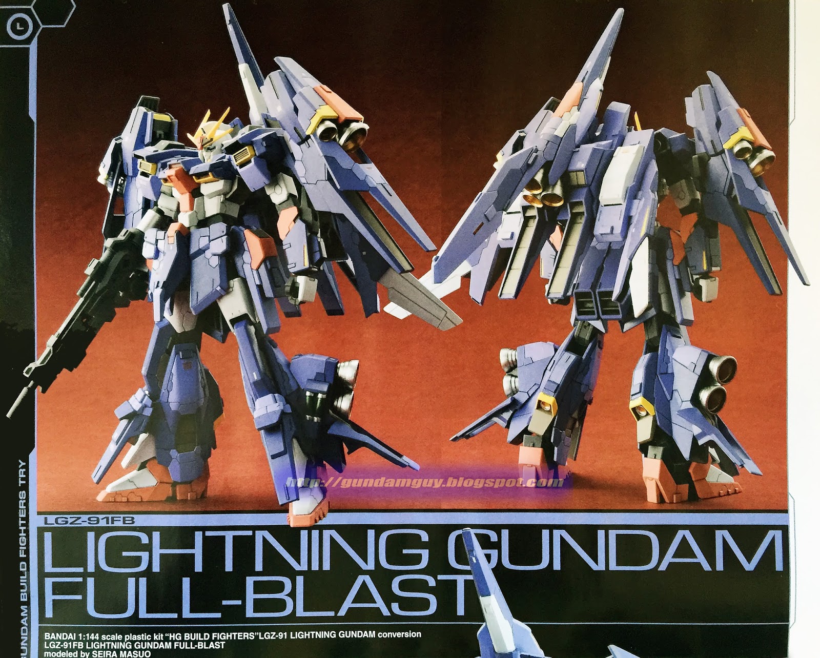 GUNDAM GUY: 1/144 Lightning Gundam Full-Blast - Custom Build