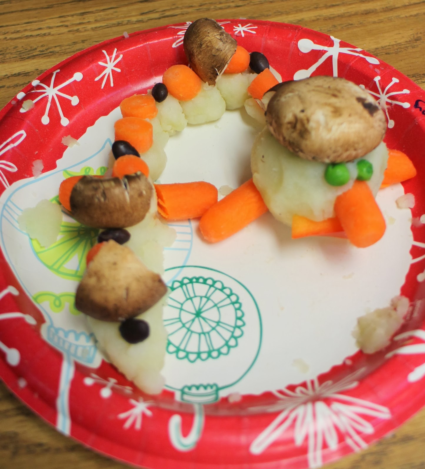 Cook Play Explore: Mashed Potato Snowman