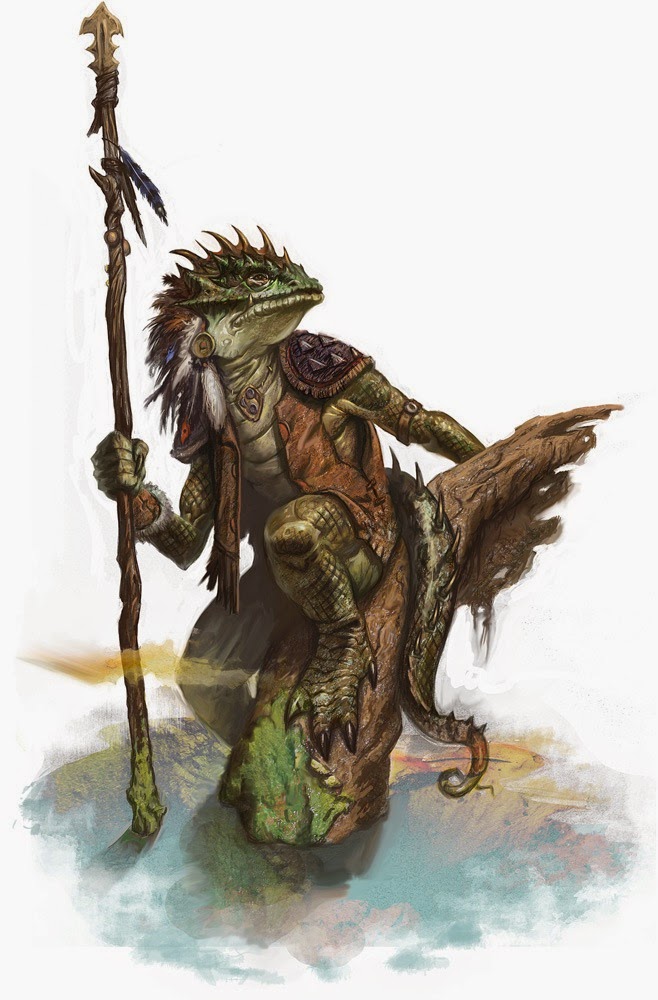 Dungeons Deep & Caverns Old : New Race: Lizardfolk