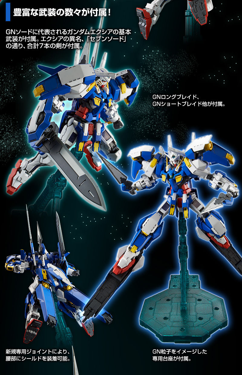 P-Bandai: MG 1/100 Gundam Avalanche Exia Dash - Release Info