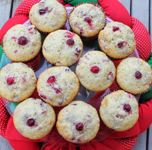 Food Lust People Love: Fresh Cranberry Muffins #MuffinMonday