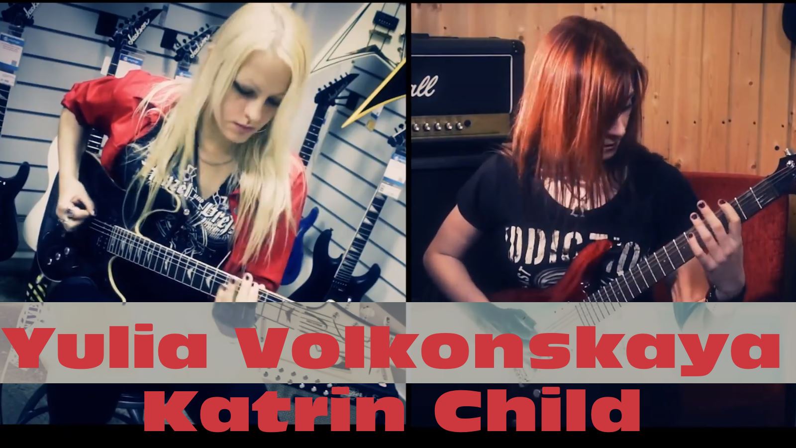 Yulia Volkonskaya, Katrin Child: Lamb of God Ghost Walking - Kicking Ass!