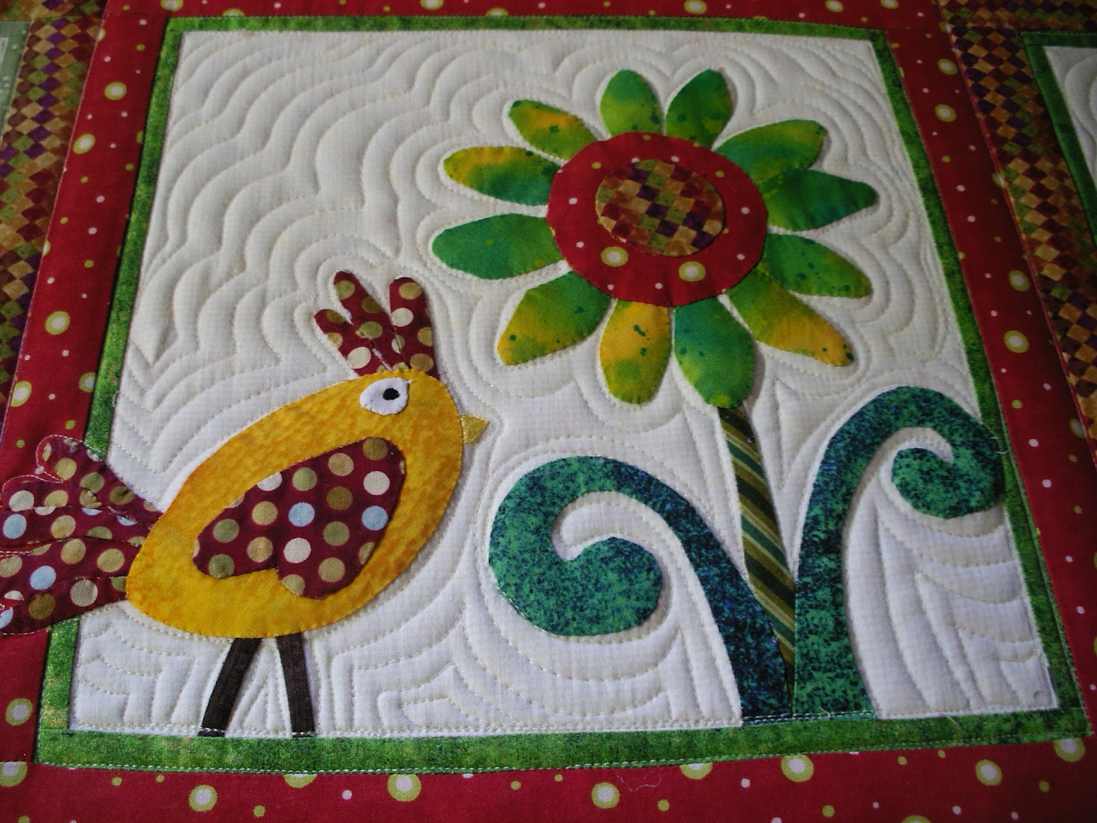 Linda's Quiltmania: My Whimsical Quilt Garden 2