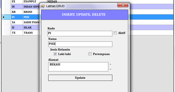 bahasaprogramvb : VB.NET INSERT, UPDATE, DELETE, SEARCH bahasaprogramvb : VB.NET INSERT, UPDATE, DELETE, SEARCH