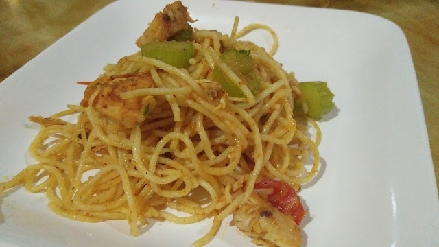 Spaghetti Goreng Mudah Dan Sedap