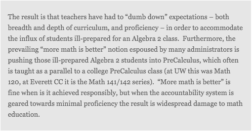 Badass Teachers Association Blog: Systemic Math Fraud in Washington ...