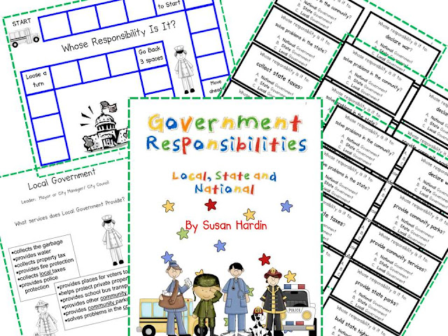 3rd Grade Grapevine: Friday Freebie - Government Branches