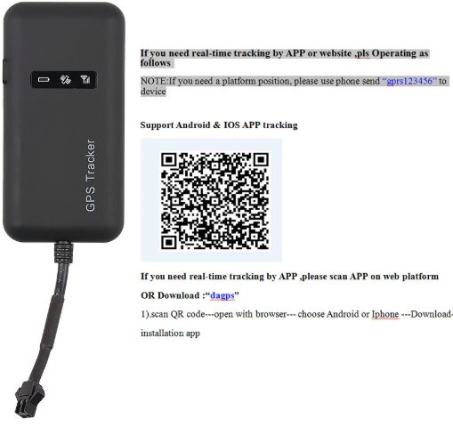 GPS Devices for All type of Vehicles: GP01 Basic GPS Device