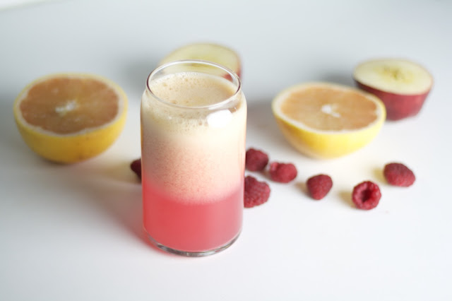 Savvy Sisters: Grapefruit, Apple, Raspberry Juice