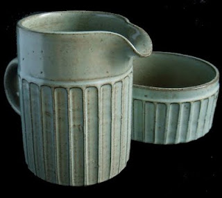 Rob's Poole Pottery Blog: "New Stoneware" milk jug and sugar bowl