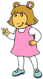 Cartoon Characters: Arthur PNG pack