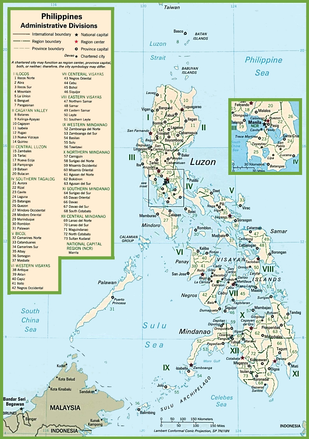 Map of the Philippines