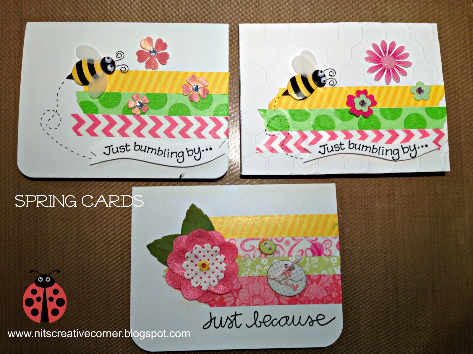 Nit's Creative Corner: SPRING CARDS!
