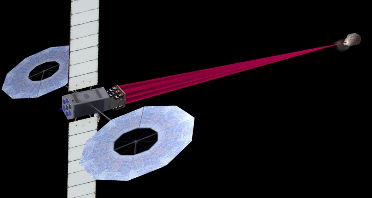 All of the technology is nearly ready for megawatt space based laser ...