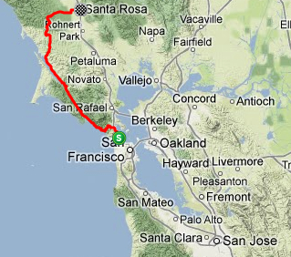 2013 Tour of California Route Maps & Stage Info - Pedal Dancer®