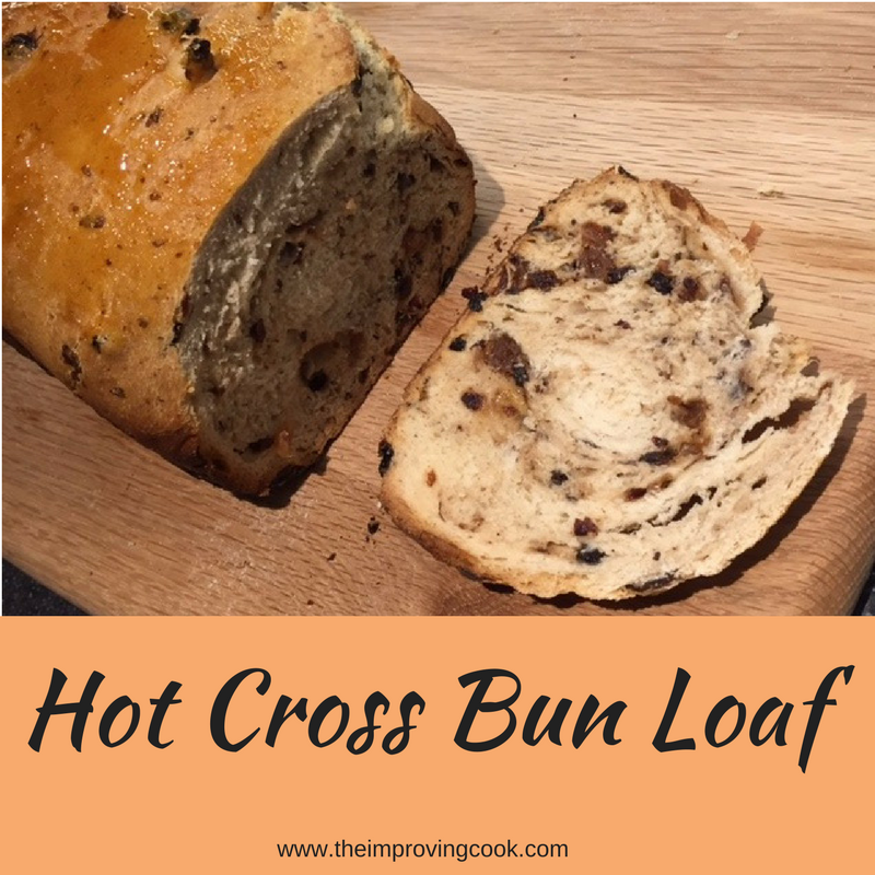 Breadmaker Hot Cross Bun Loaf