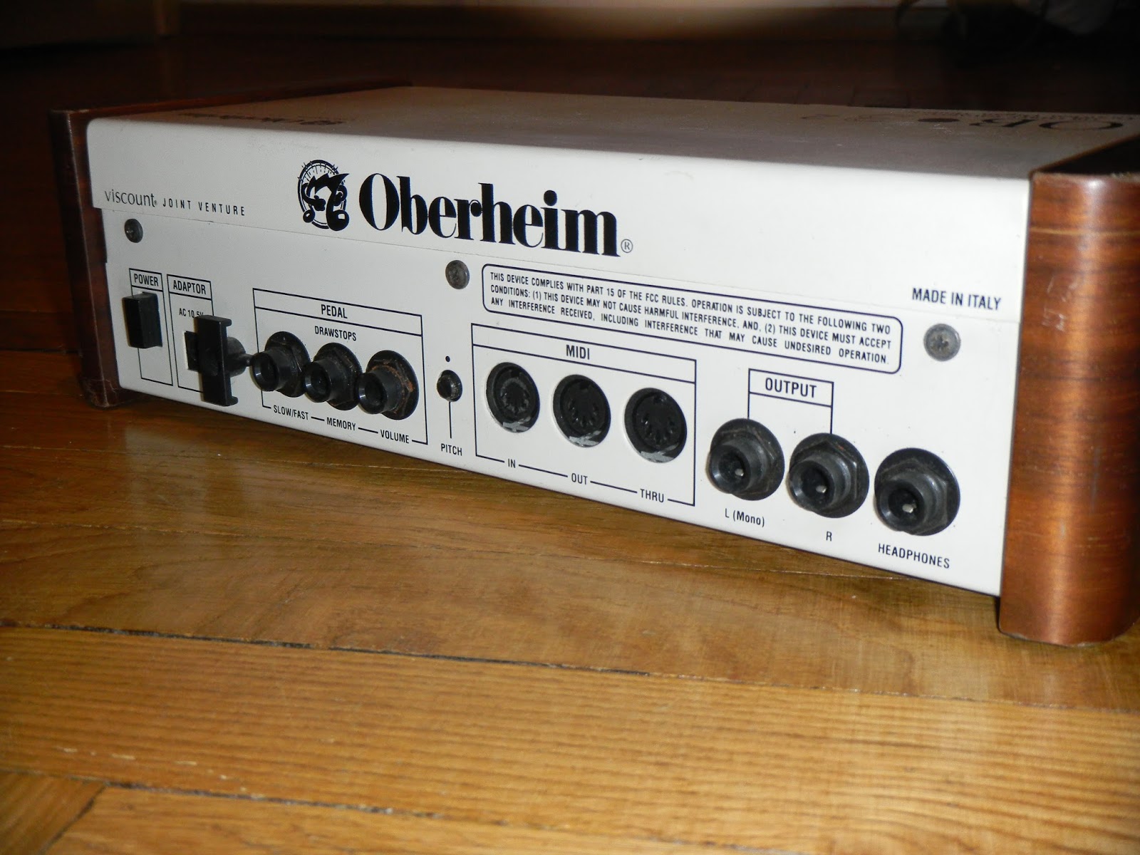 Infrequent Sound [sex.tex] technology: Oberheim Viscount OB3 2 squared ...