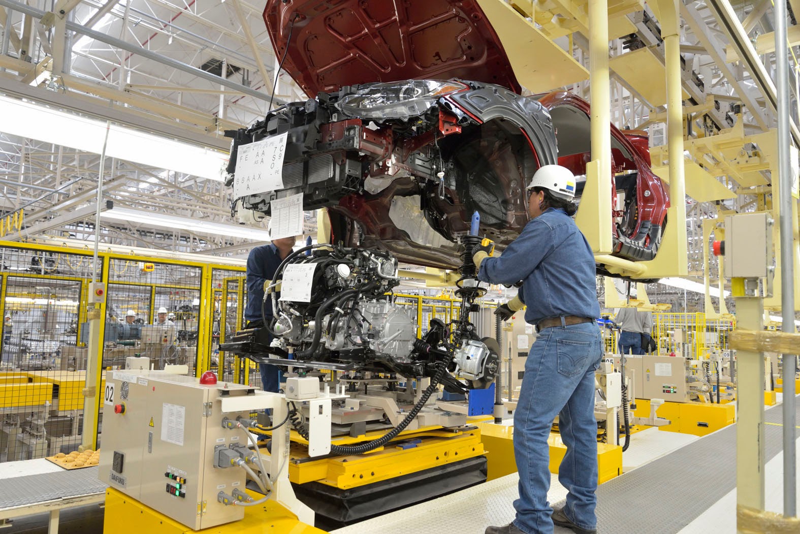 MAZDA NOTÍCIAS: Visita à fábrica do México (MMVO)
