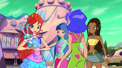 ¡Imagenes del recibimiento de las hadas de Alfea al Winx Club! - Winx ...
