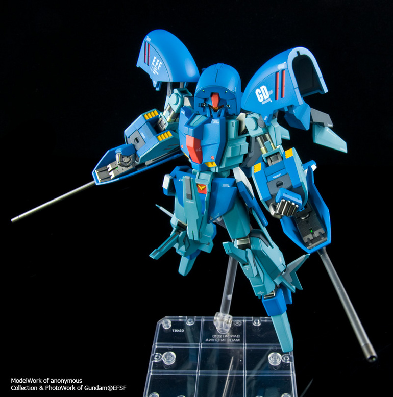 GUNDAM GUY: HGUC 1/144 RAS-96 Anksha - Painted Build