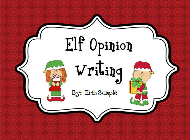 Sample's Superstars: Elf Opinion Writing Freebie