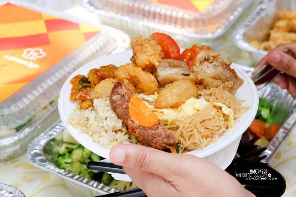 Canton2go Buffet Delivery 快速便利的外卖服务。网订坐等美食送上门！ - 乐飞翎 ♥ LUVFEELIN