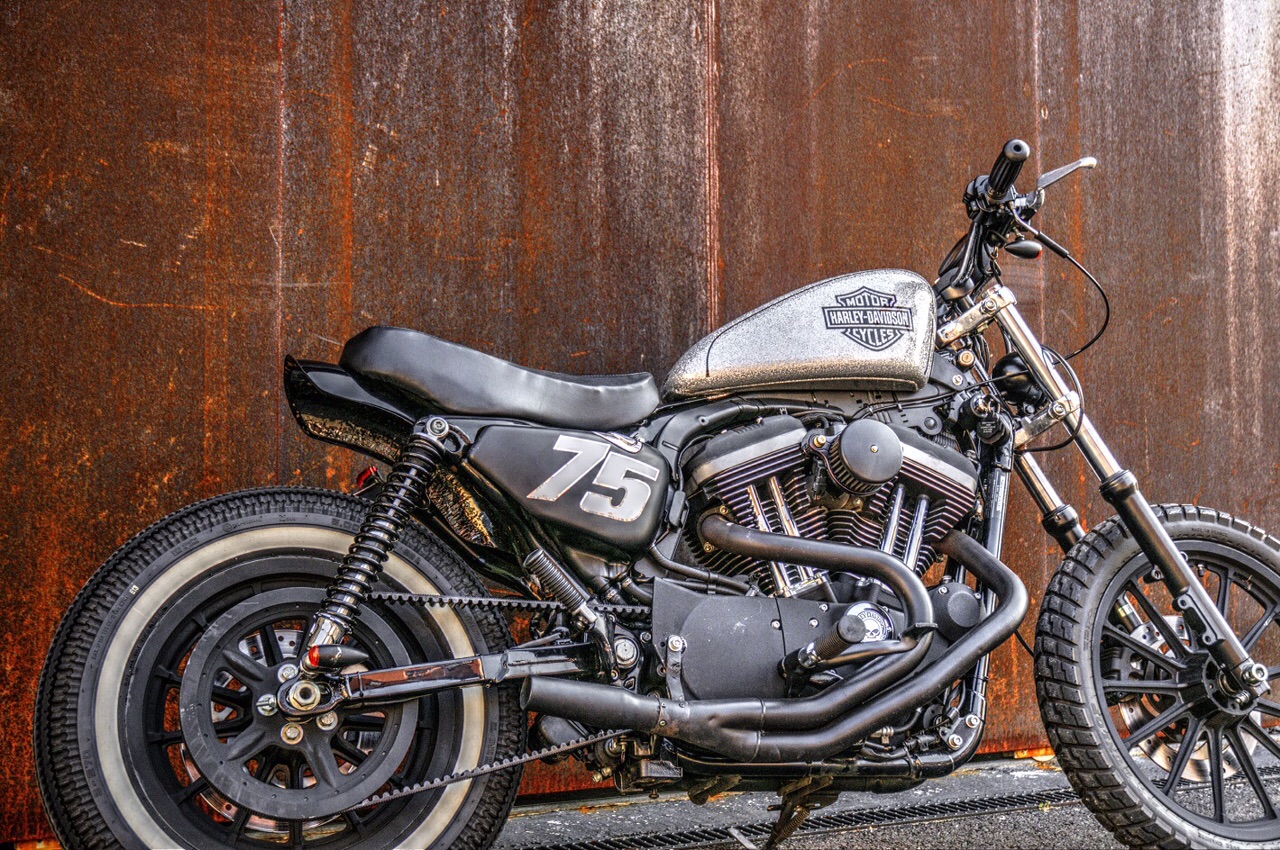 DUECILINDRI: Sportster modified by Stop&Go Motorcycles