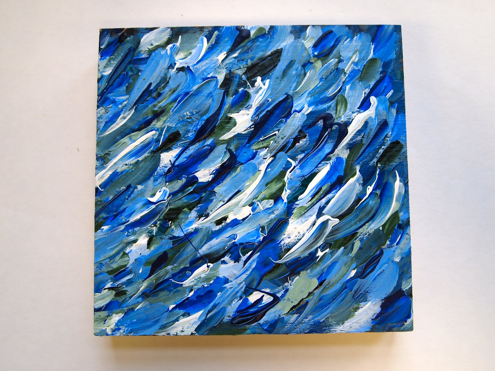 new city arts: sixth grade color investigation paintings