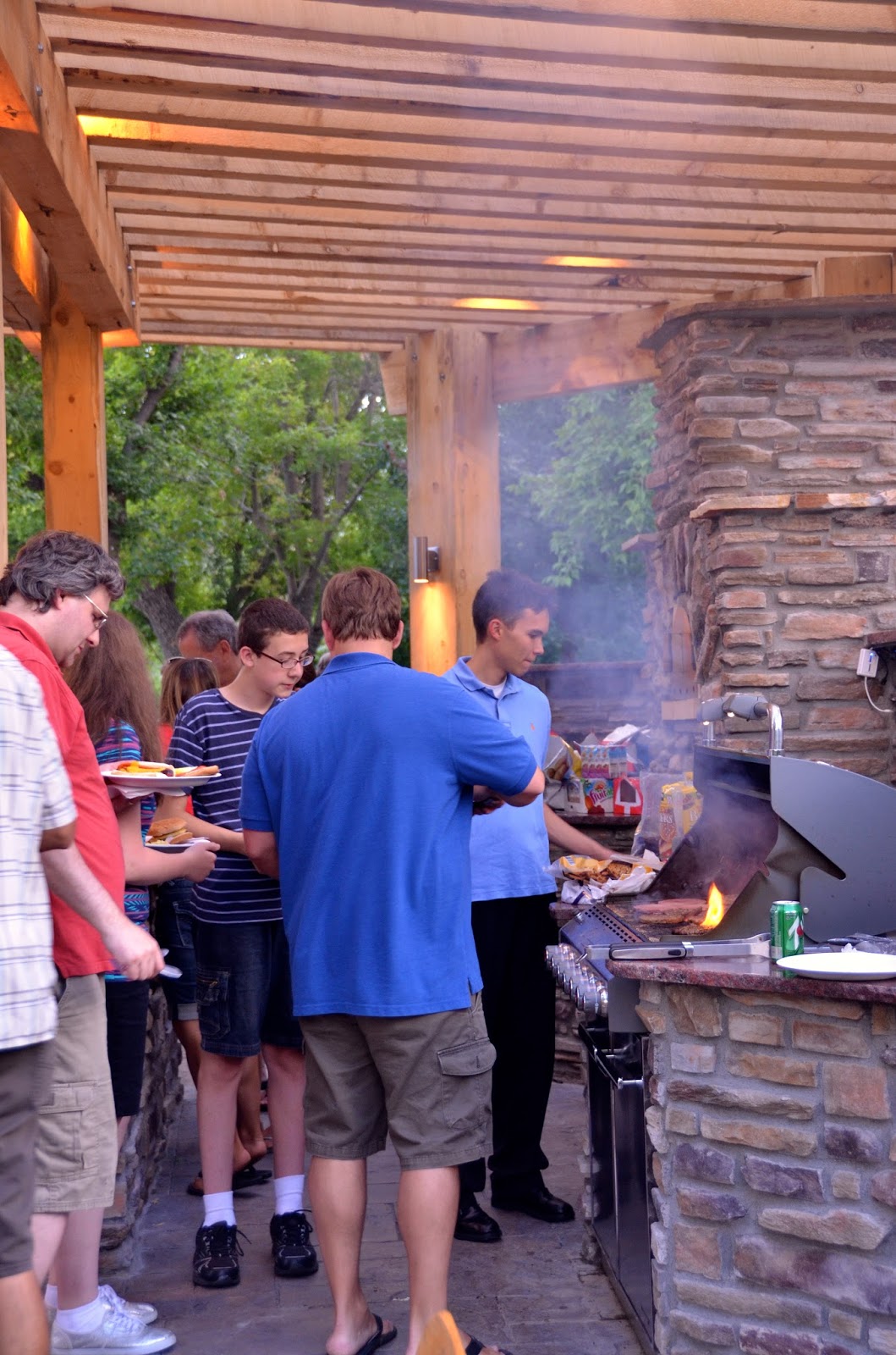 our golden days - empty nester edition : church bbq