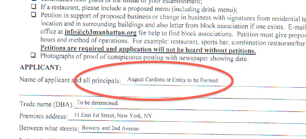 EV Grieve: August Cardona buying Bowery Wine Company, expanding next door