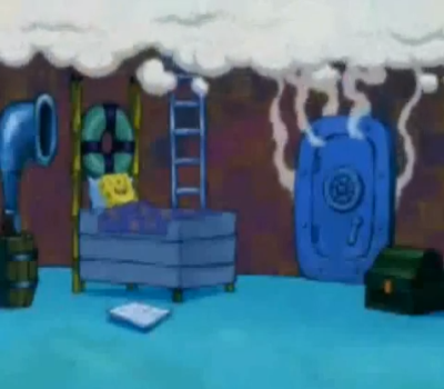 Spongebob House On Fire