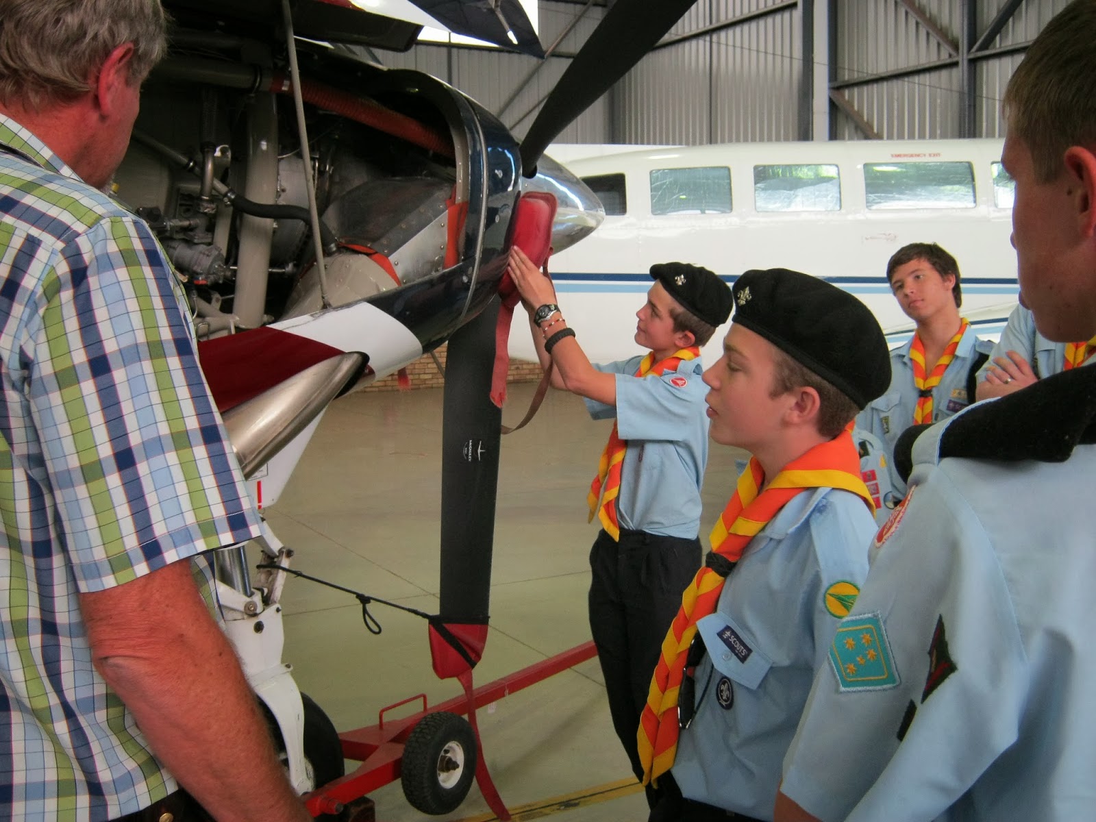 Harmelia Gardens Air Scouts - Tomcat Flight