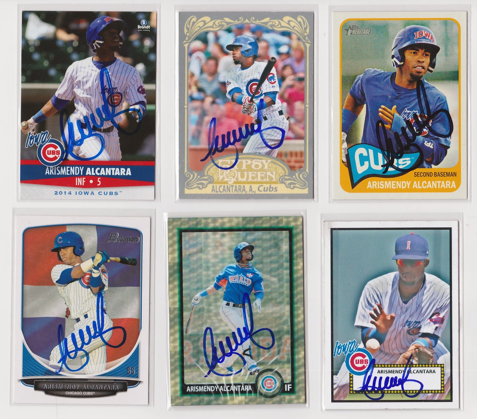 Jackson's Autographs: IP 2015 Cubs Convention autograph baseball card ...