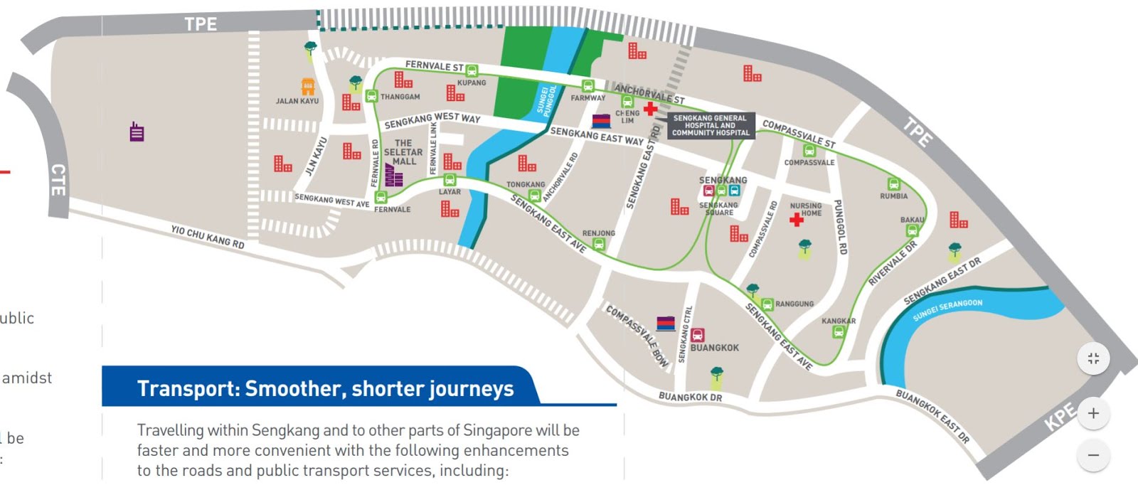 Daniel Choy: Sengkang Town Map