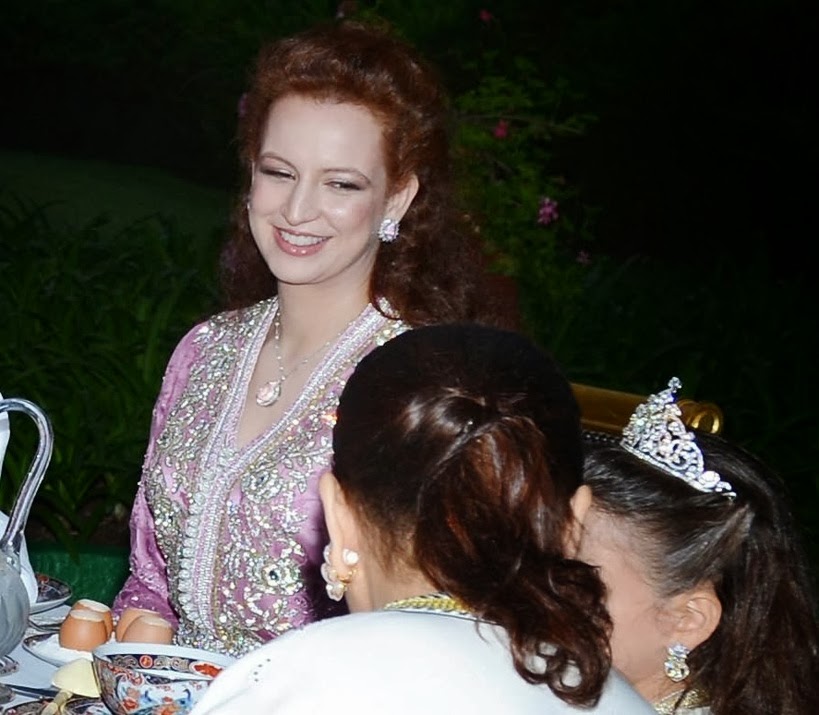 Crown Princesses: Princess lalla Salma of Morocco in traditional caftan