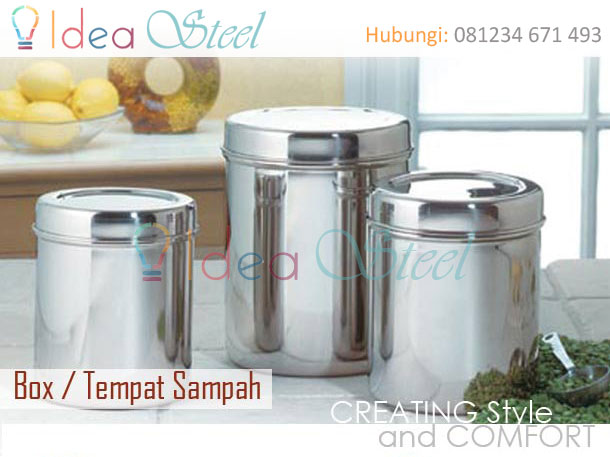Box Tempat Sampah ~ IDEA STEEL