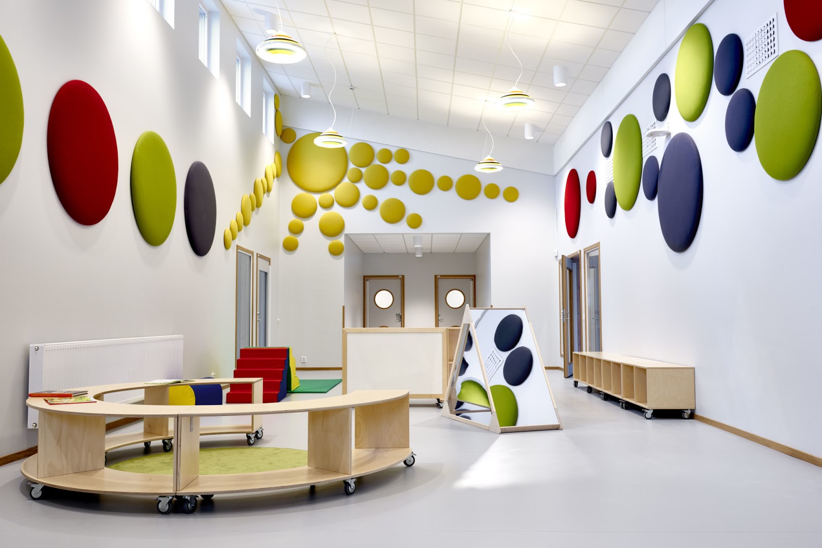 Acústico Indigo . Paneles acústicos. : Paneles acústicos para colegios ...