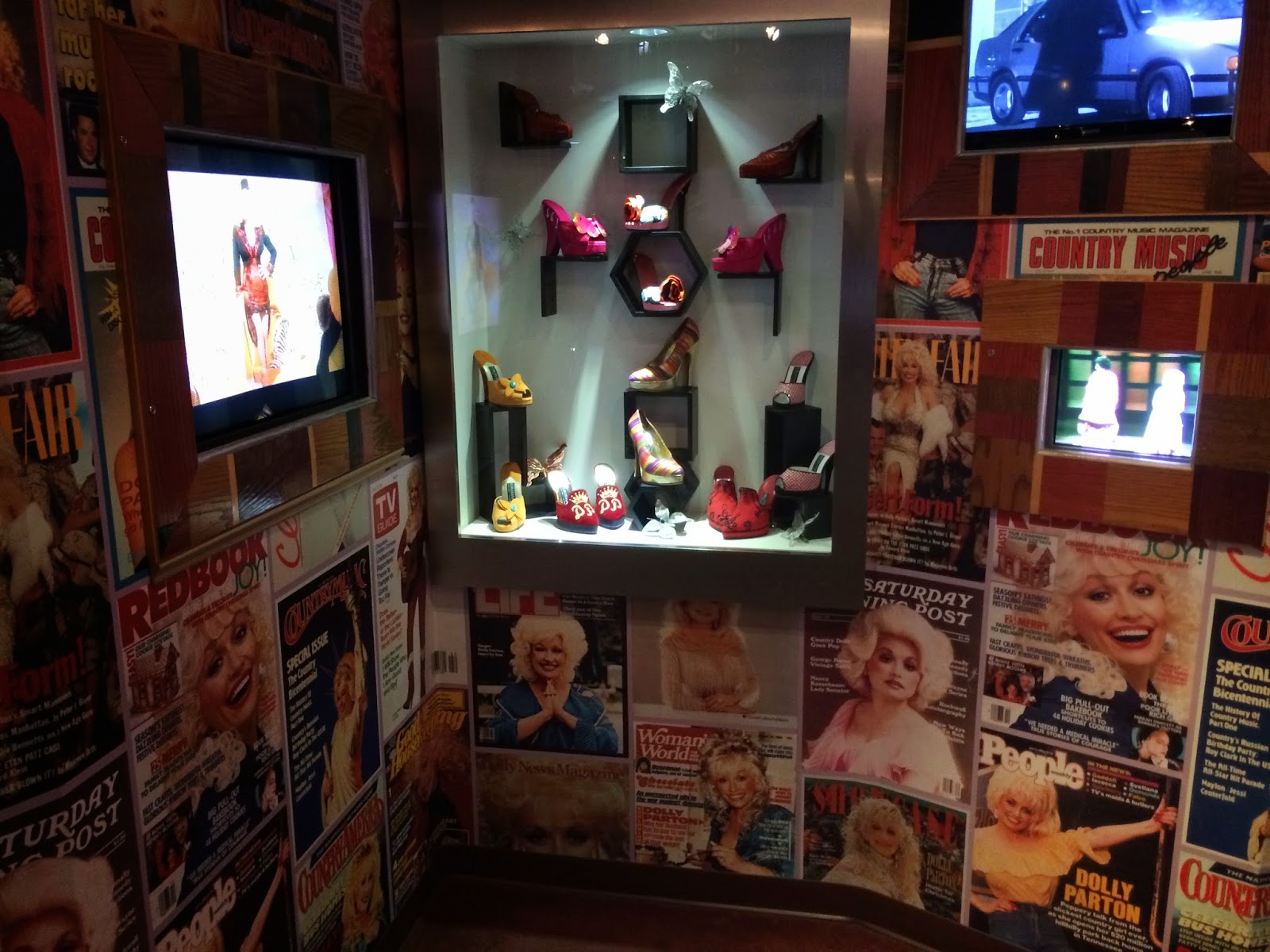 Inside the Dolly Parton Museum at Dollywood