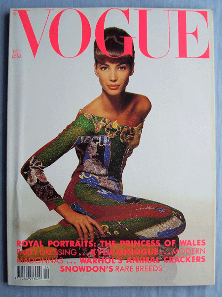 Annie's Fashion Break: Vogue Covers 1990