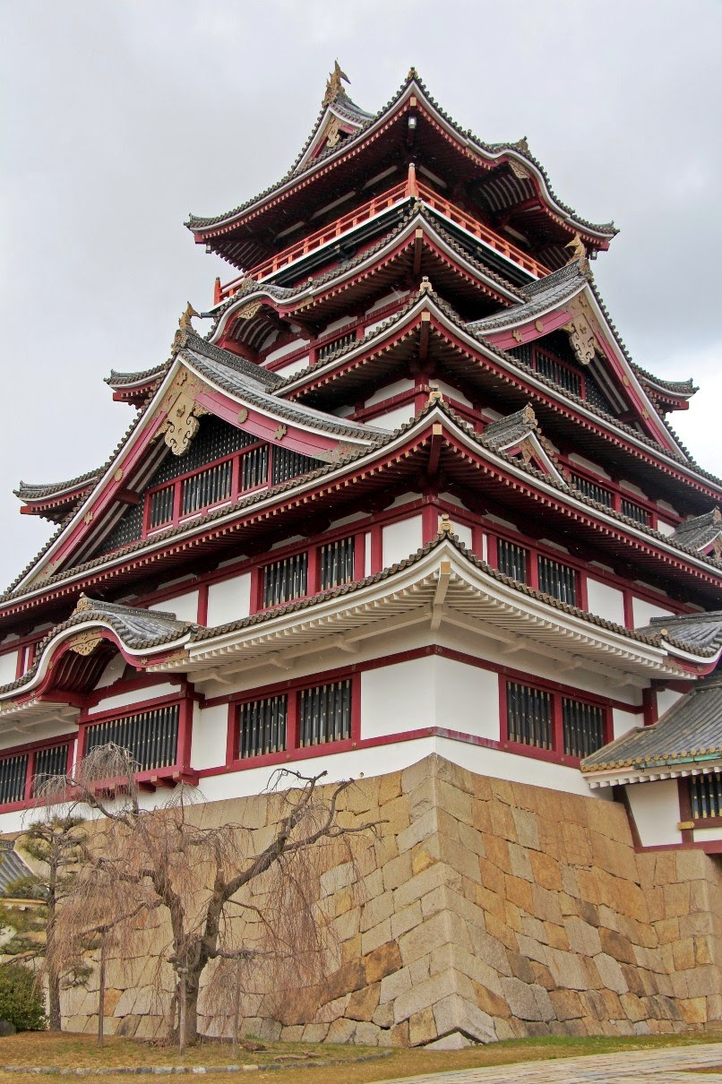the viewing deck: Kansai East 1st Part; Fushimi Castle and Arashima's ...