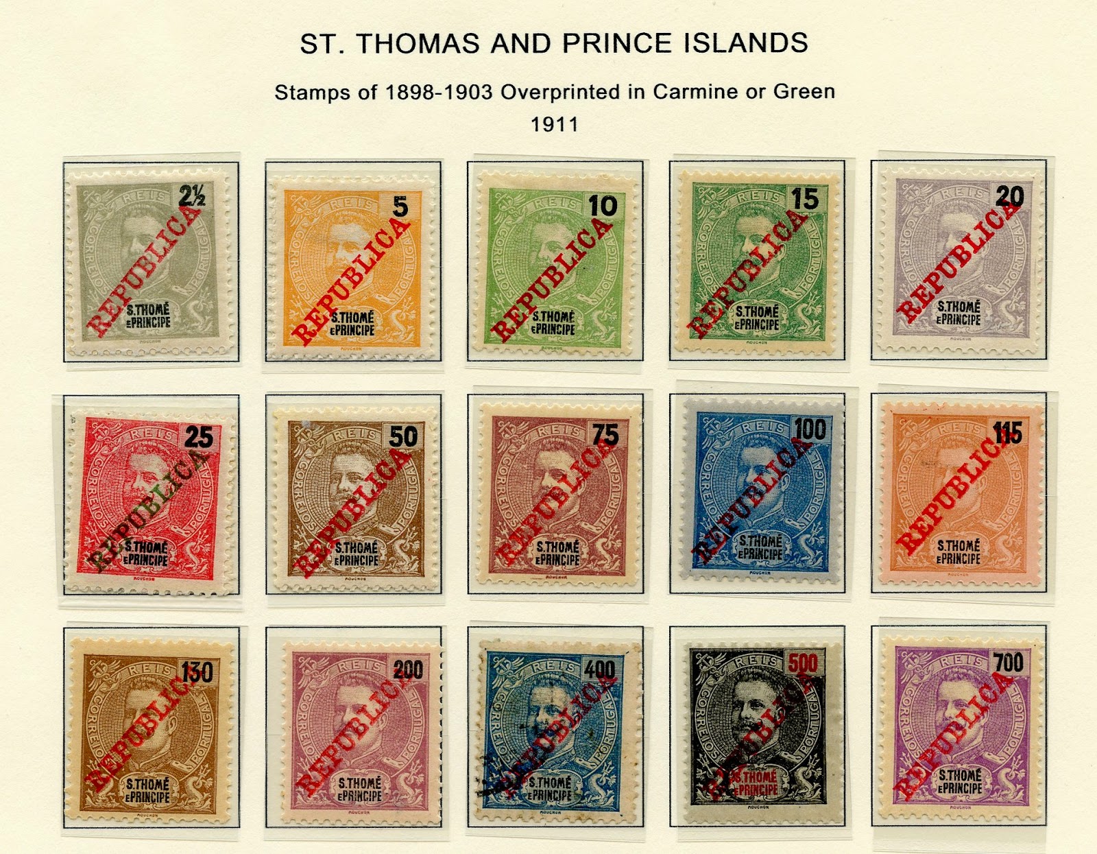Big Blue 1840-1940: St. Thomas and Prince Islands