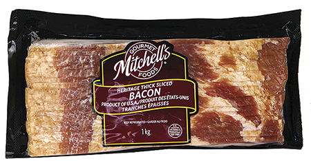The Bacon Label Gallery: Mitchell's Gourmet Foods Heritage Thick Sliced ...