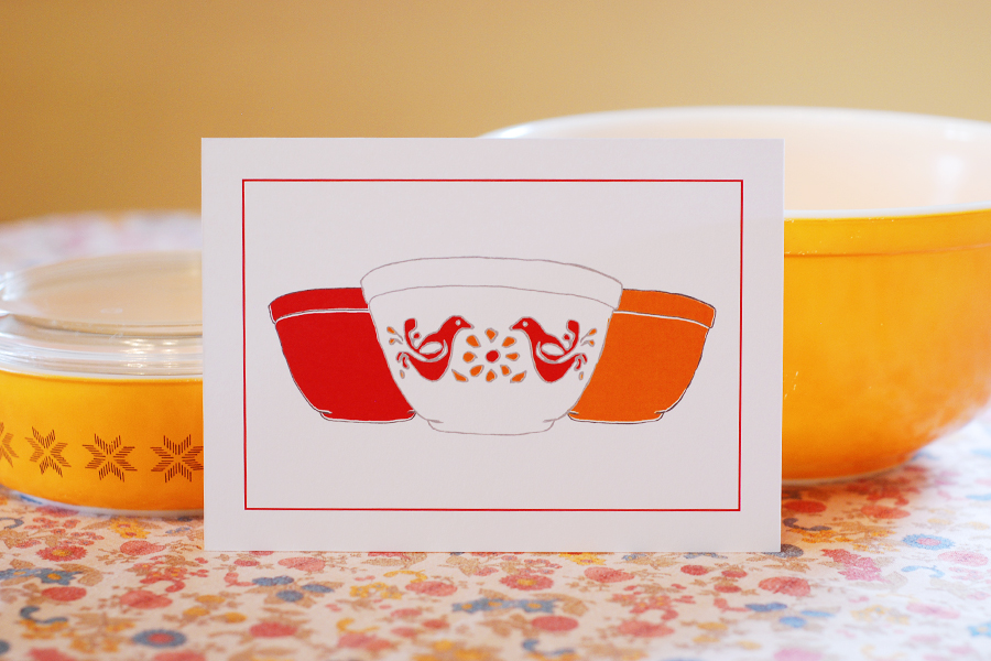 The Pyrex Collective: New Pyrex Illustrations