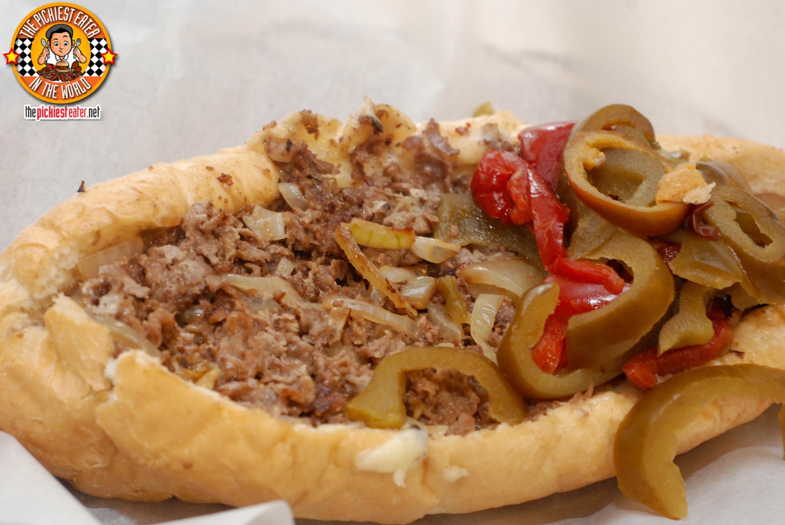 THE PICKIEST EATER IN THE WORLD: SECOND STOP AT THE CHEESESTEAK SHOP