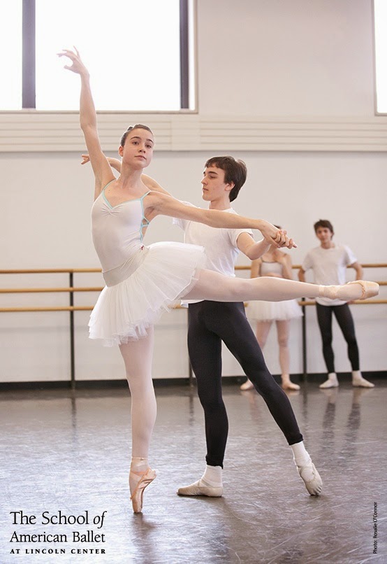 Doug McClure's views on ballet & life: Class Visit at SAB