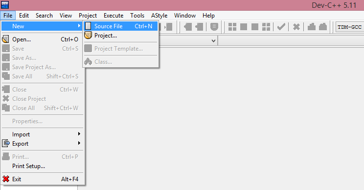 GO_BLOG LENGKAP: CARA MENAMPILKAN "Hello World!" di DEV C++